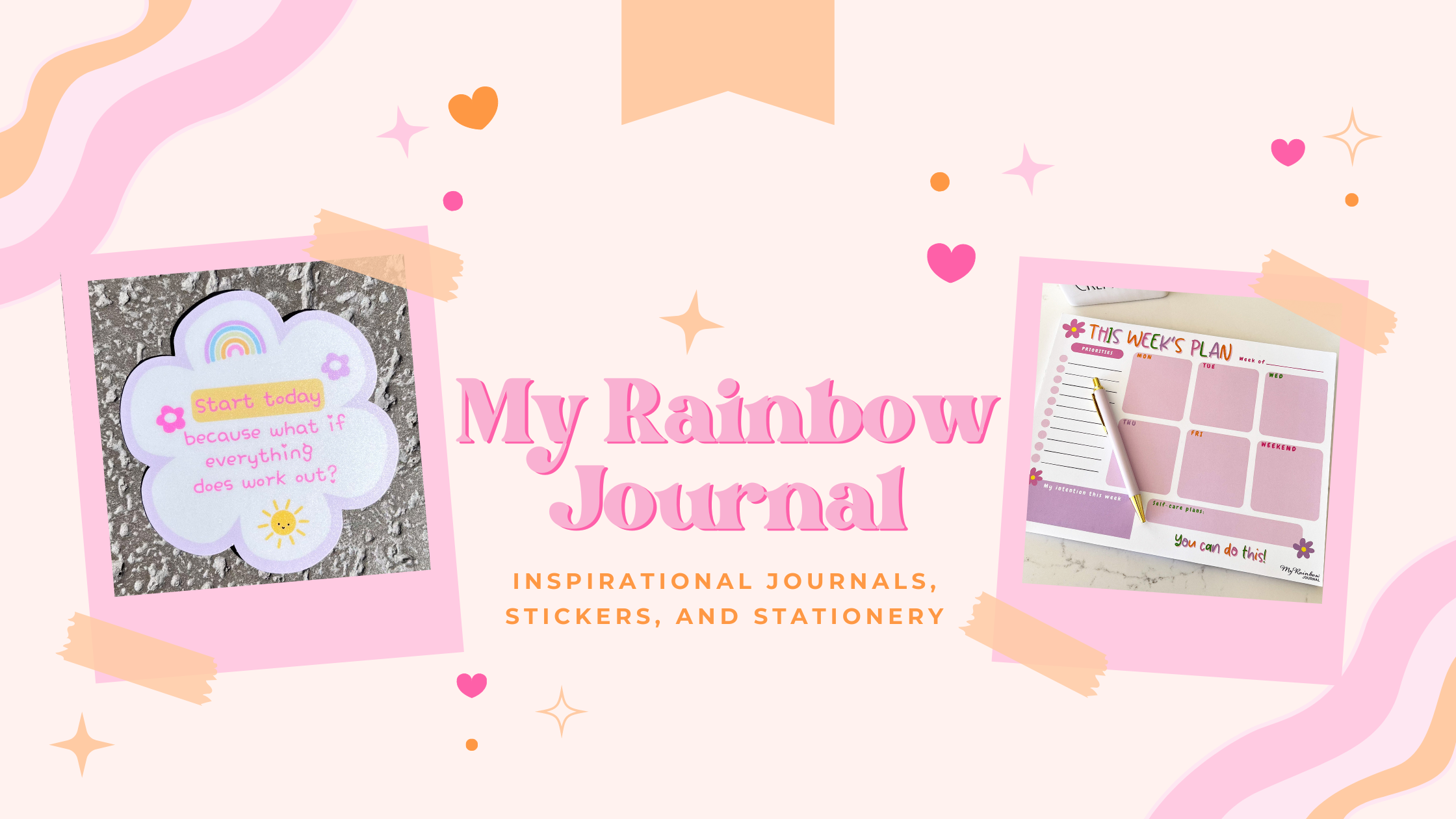 My Rainbow Journal | Inspirational Journals, Stickers, and Stationery