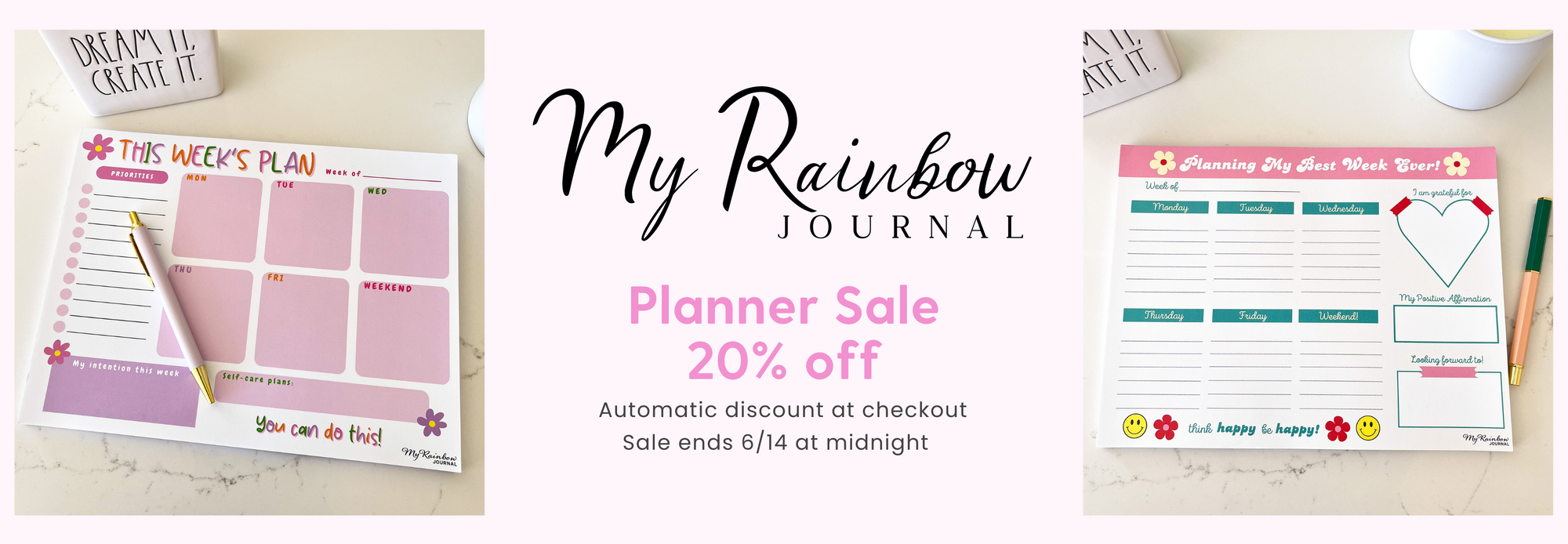 My Rainbow Journal | Inspirational Journals, Stickers, and Stationery