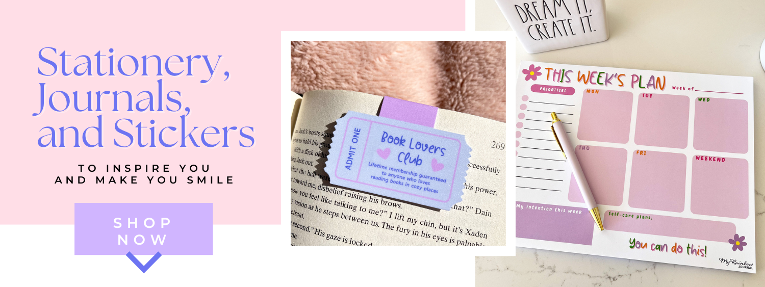 My Rainbow Journal | Inspirational Journals, Stickers, and Stationery